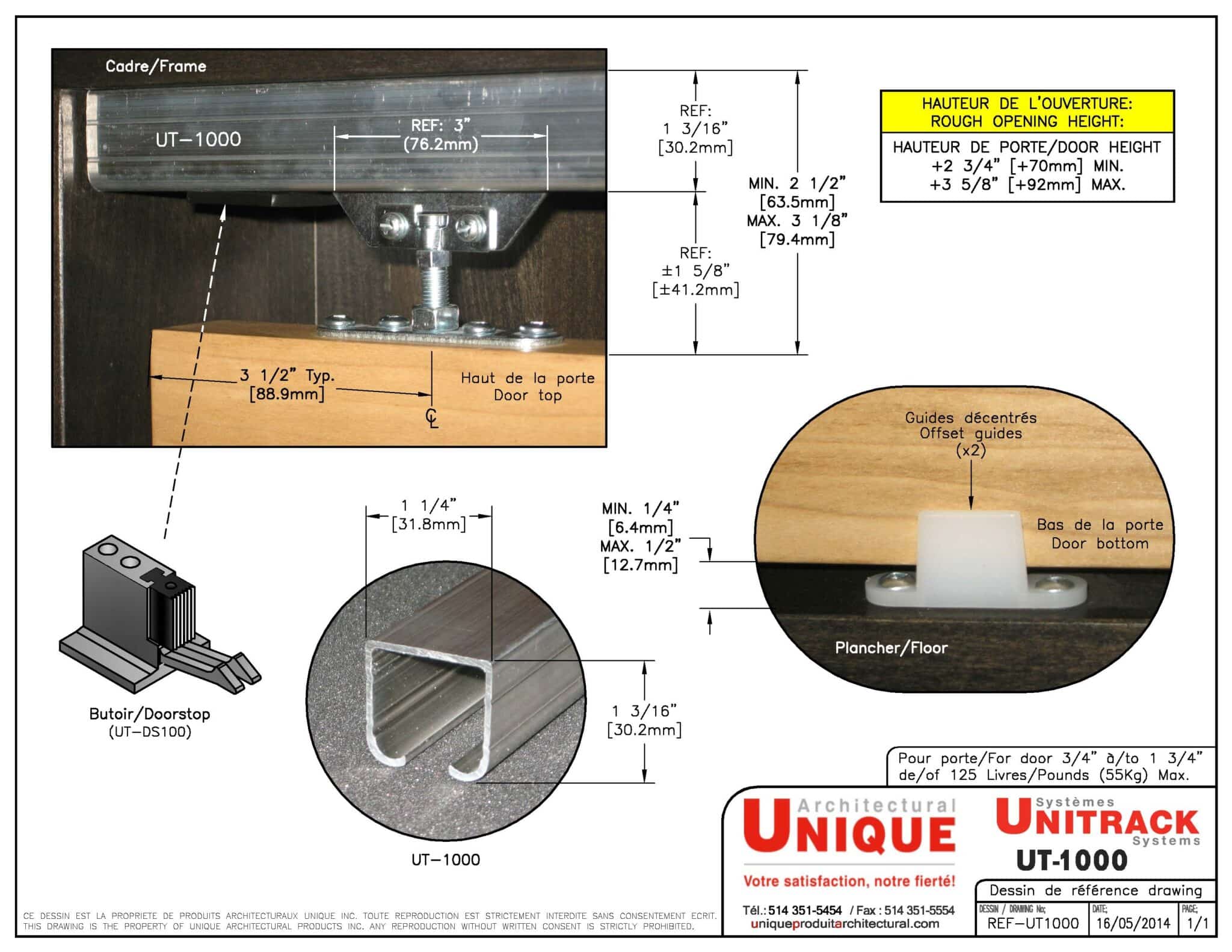 UT-1000 – Systèmes Unitrack