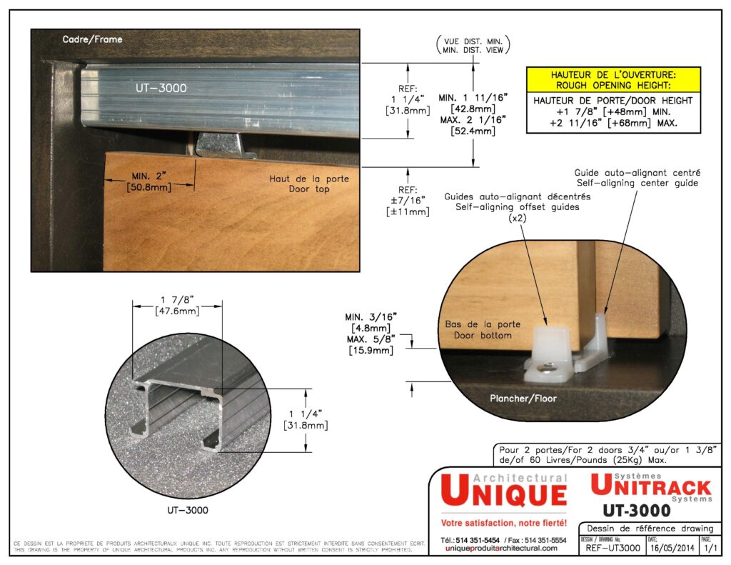 UT-3000 – Systèmes Unitrack